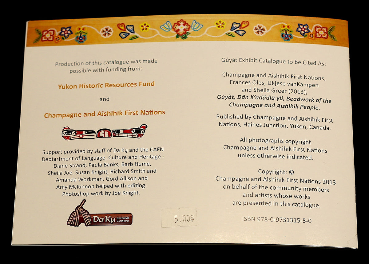 Gúyàt Dän K'adädlü Yü - Beadwork of the Champagne and Aishihik Pe – Njù ...